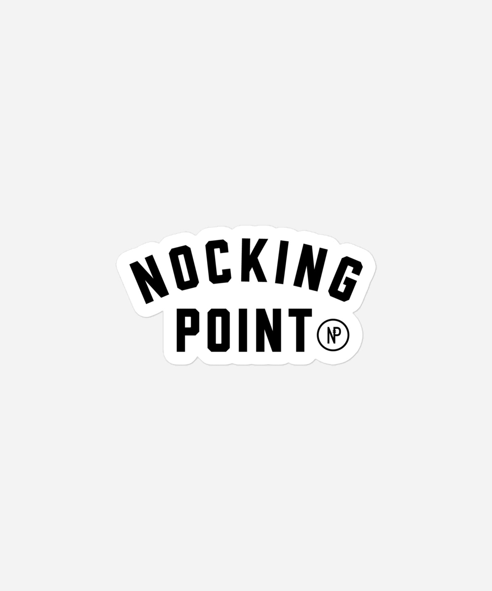 NP Varsity Sticker – Nocking Point Wines